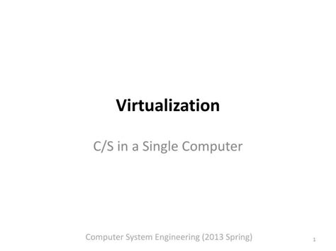 PPT Virtualization PowerPoint Presentation Free Download ID 6447408