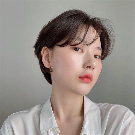 차홍룸 방배점 김혜주 ♥️깔끔한 숏컷 스타일 ♥️ ⠀ ⠀ Perm 숏컷폼 듀펌