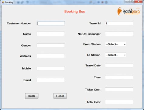 Bus Reservation System Project In C Net With Source Code And Report