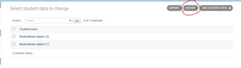 Exporting Models Data In Django