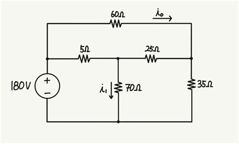 Solved The Current In The Circuit In Fig Is A Find Chegg