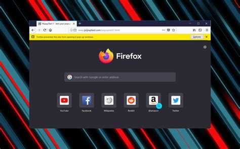 Fix Firefox Prevented The Site From Opening A Pop Up Window