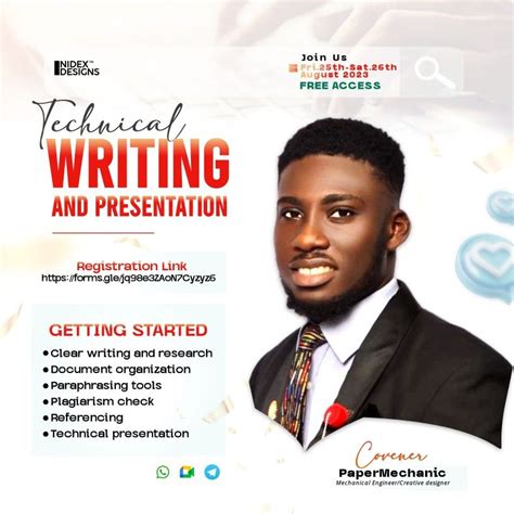 Technical Writing Design Flyer Technical Writing Technical Communication Writing Skills