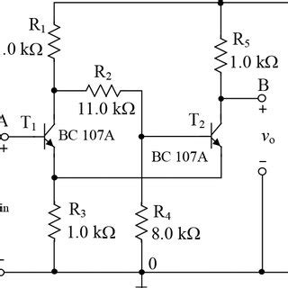 Schmitt Trigger Designed In A CMOS Technology Download Scientific Diagram