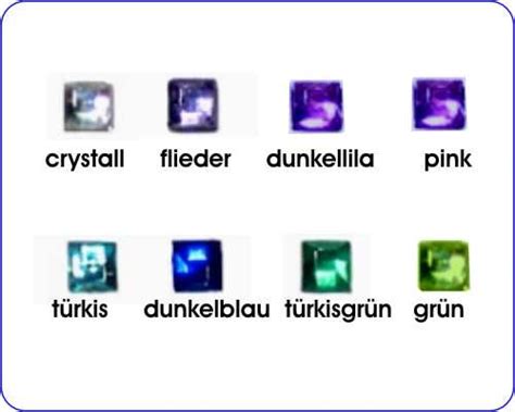 Strass Quader Klein 2mm 50 Stück Mynails24