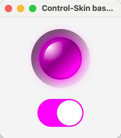 Custom Controls In JavaFX Part IV Control Skin Classes Foojay