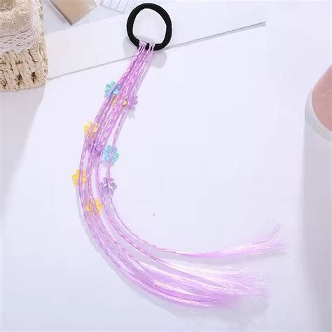 Flower Braid Hair Ties Tinycoco