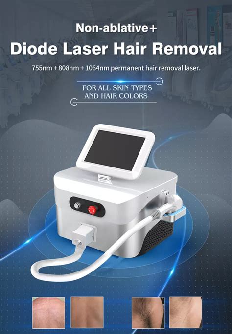 Portable Laser Hair Removal Machine 808nm Diode Laser Hair Removal