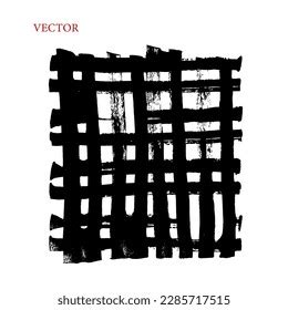 Vector Element Grid Drawing Ink By Stock Vector Royalty Free Shutterstock