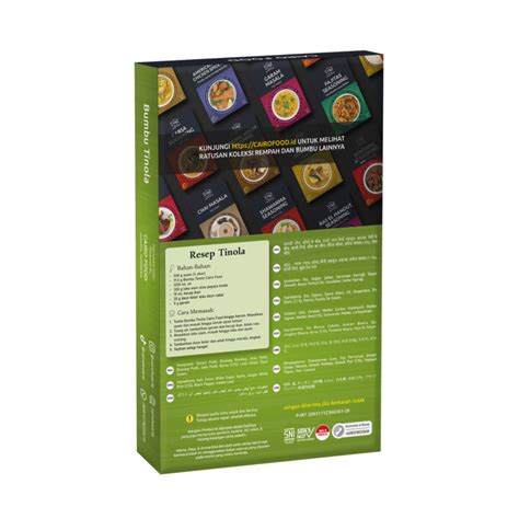 Bumbu Tinola Untuk Profesional Cairo Food