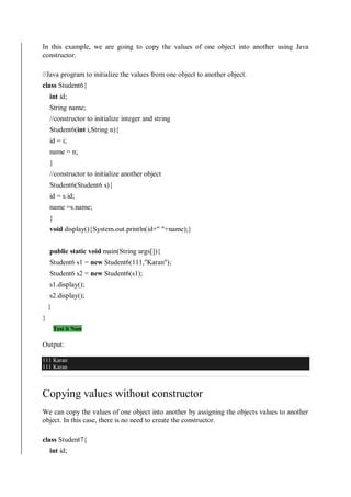 Constructors In Java 2 Pdf