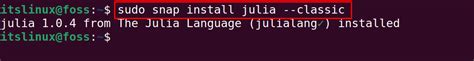 How To Install Julia On Ubuntu 2204 Its Linux Foss