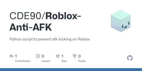Github Cde Roblox Anti Afk Python Script To Prevent Afk Kicking On Roblox