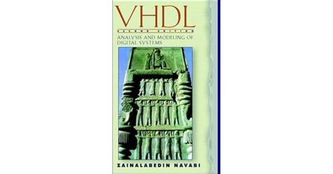 vhdl analysis and modeling of digital systems by zainalabedin navabi