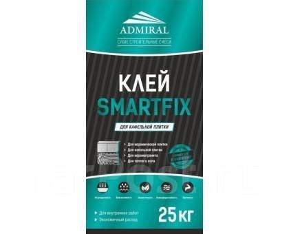 Клей для плитки Smartfix для внутренних работ 25кг - Строительные смеси ...