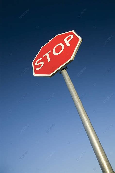Fundo Conceitos De Forma Isolada De Sinal De Stop Foto E Imagem Para