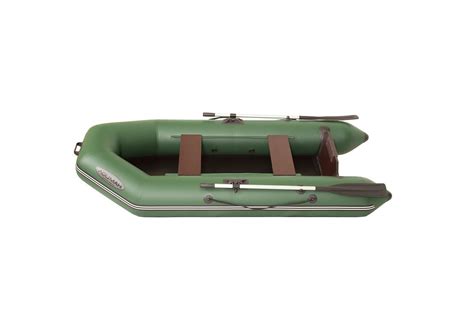 Лодка моторная Лоцман Стандарт 260 ЖС зелёный
