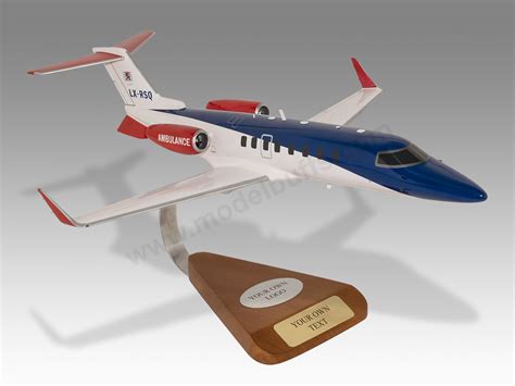 Learjet 45xr Luxembourg Air Rescue Model Modelbuffs