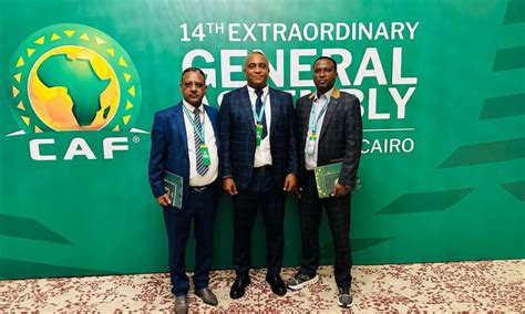 Eritrean Football Officials Attend Assembly As Dr Patrice Motsepe Is