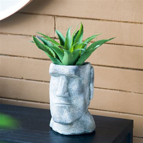 Bungalow Rose Easter Island Planter Wayfair