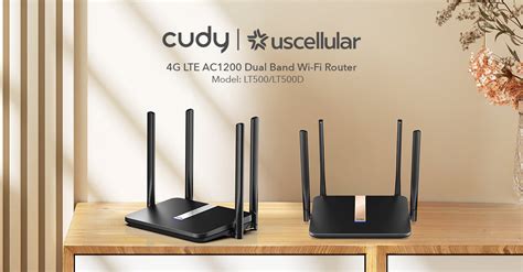 Zwei Der 4g Router Von Cudy Werden Von Uscell Dem Viertgrößten Mobilf