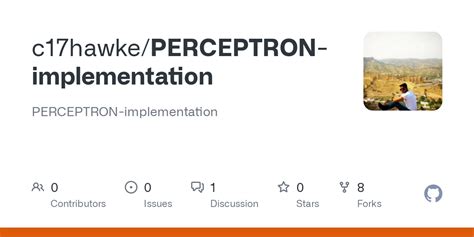 github c17hawke perceptron implementation perceptron implementation
