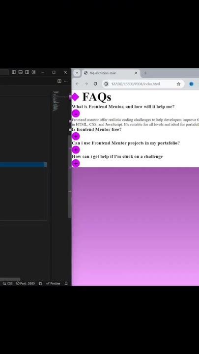 Faqs Day15 Htmlcss Coder Codigo Css Codinglife Dailycode Uidesign Uiux Viral Youtube
