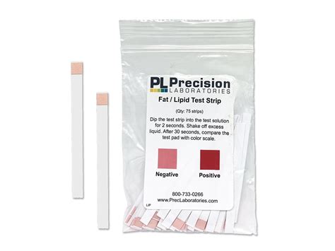 Test Strips Lipid Fat 75 Strips — Scorpio Technology