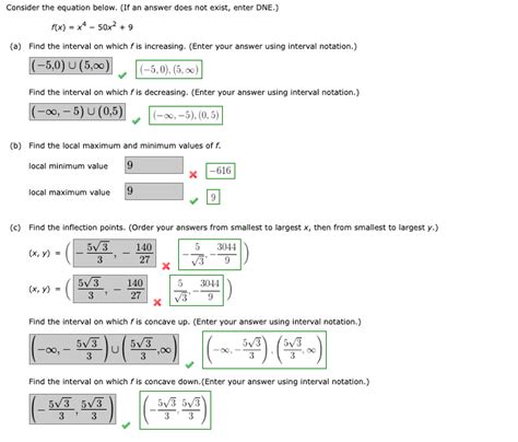 Solved Consider The Equation Below If An Answer Does Not Chegg Com
