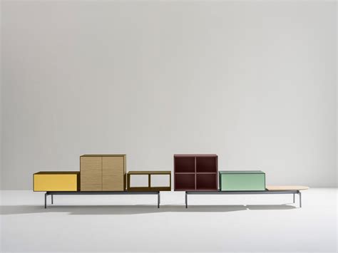 Semiton 3 Units Modular Mdf Sideboard By Arper Design Garcia Cumini