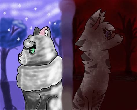 Ivypool And Dovewing Redraw By Marblefox14 On Deviantart