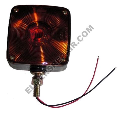Er 537328r1 Rectangular Warning Light Elmers Repair Inc