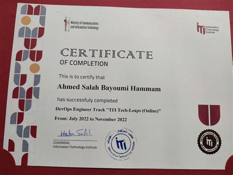Ahmed Salah On Linkedin Devops Devopsengineer Iti