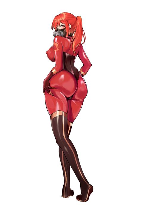 Sennei Pyro Tf2 Red Pyro Tf2 Team Fortress 2 Absurdres