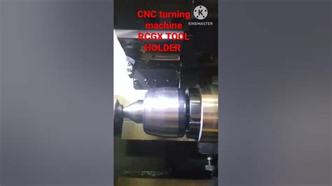 Short Video Cnc Turning Machine Rcgx Toll Holder Offset Youtube