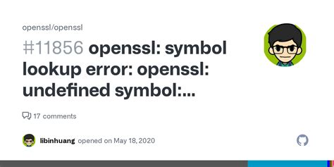 Openssl Symbol Lookup Error Openssl Undefined Symbol Evpmdc2 Version Openssl110 · Issue