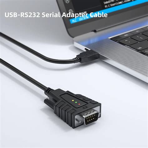 V Top Drivergenius Usb232a B Usb To Serial Rs232 Db9 Adapter With 3 X