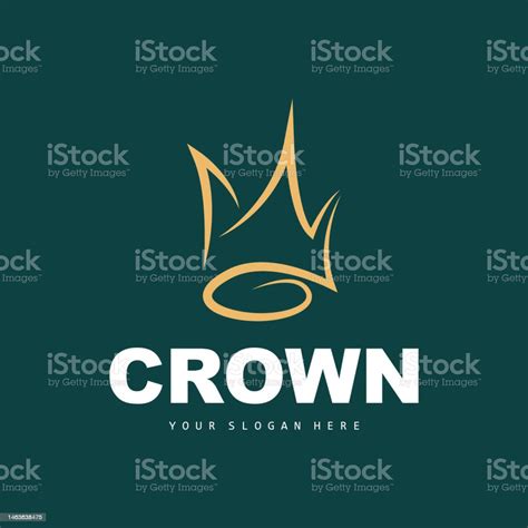 크라운 로고 왕과 여왕 아이콘 디자인 벡터 우아한 간단한 템플릿 그림 Championship에 대한 스톡 벡터 아트 및 기타 이미지 Championship 고급 호텔