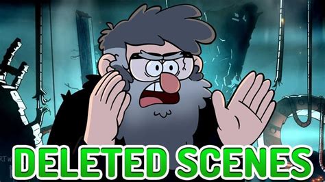 Gravity Falls Deleted Scenes Bill Cipher Alternate Moments And Scrapped