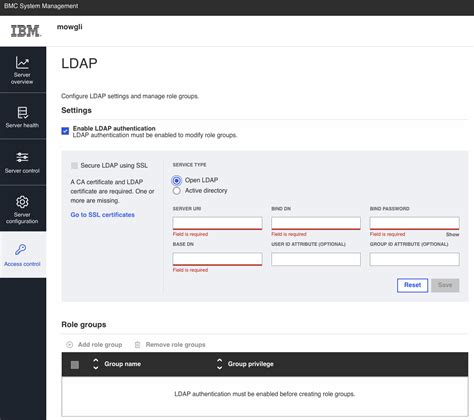 7063 cr2 bmc ldap configuration