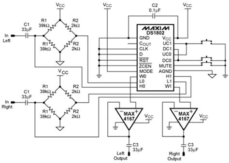 Circuit Diagram Of Digital Potentiometer Circuit Diagram