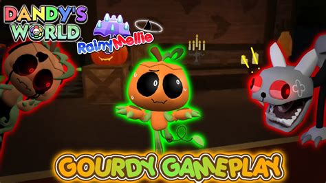 🎃 Gourdy Gameplay New Halloween Event 🧙‍♀️ Dandys World Gameplays