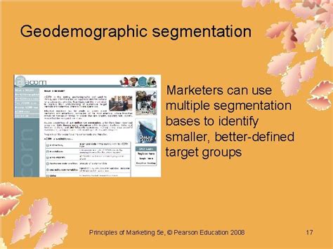 Chapter Nine Segmentation And Positioning Principles Of Marketing