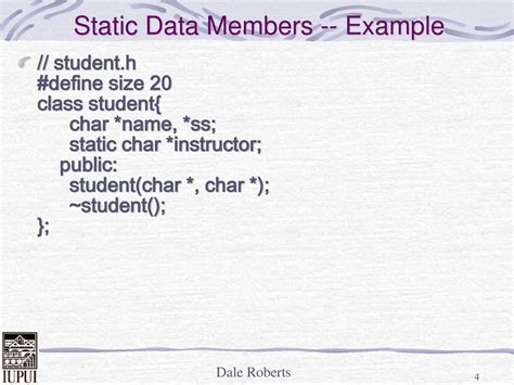 Classes Static Members Ppt Download