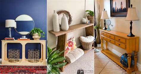 Simple DIY Console Table Plans Blitsy