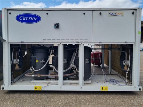 Used Carrier 30 Rqs 100 Air Cooled Chiller Heat Pump R410a Hos Bv