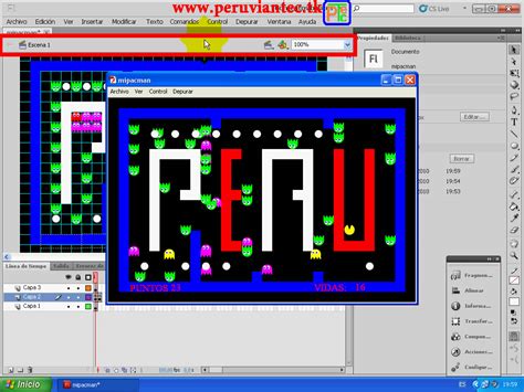 24 videos curso creacion del juego pacman