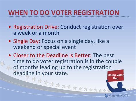 Ppt Ready Set Register Nonprofit Voter Registration Powerpoint