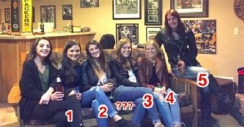 the internet is flummoxed by this optical illusion of six girls with