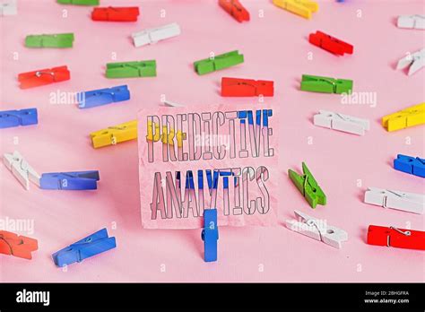 Handwriting Text Predictive Analytics Conceptual Photo Optimize